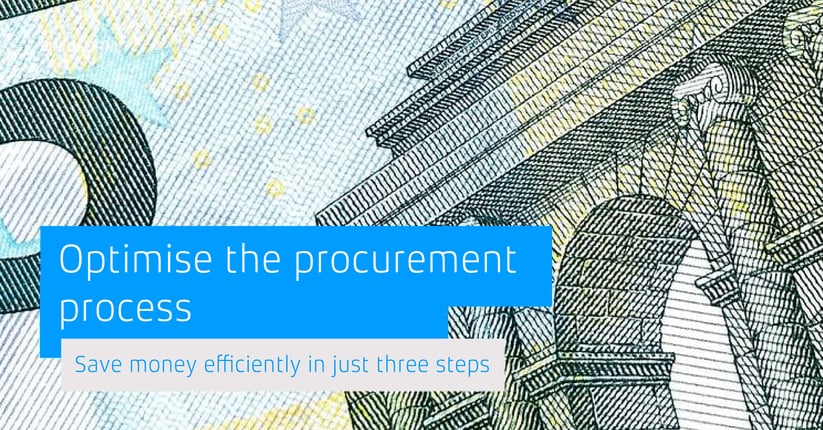 Optimize the procurement process in purchasing in 3 steps